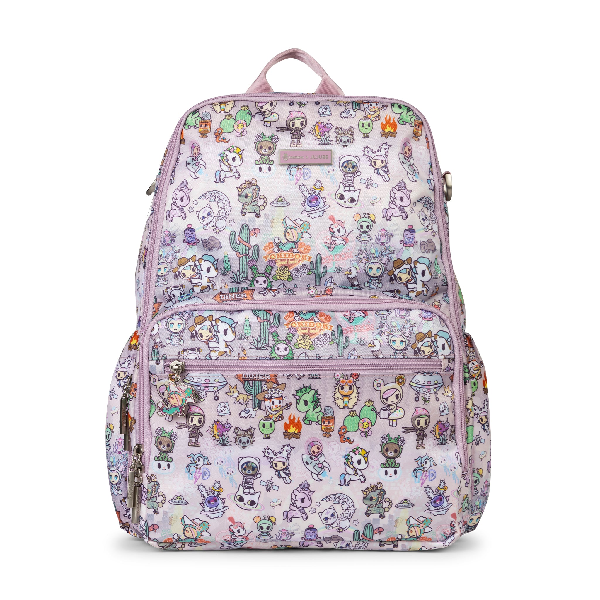 Jujube x Toki Doki Zealous Backpack in Cosmic Desert | Purple Owl Boutique